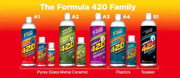 Formula 420 Cleaner: Fast & Easy Cleaning for Smoking Gear – Insomnia Smoke