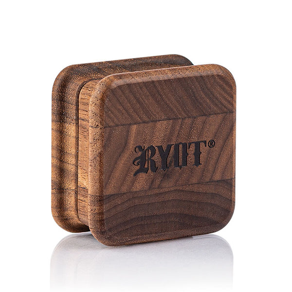 RYOT 1905 Square Walnut Wood Grinder | Premium Grinder – Insomnia Smoke